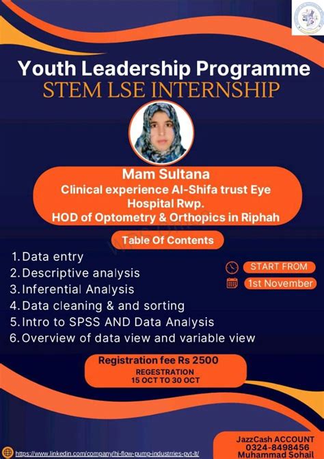 Sohail Khan On Linkedin Internship Careeropportunity Professionalgrowth Joinus