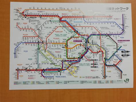 Yahoo オークション 444非売品jr東日本 首都圏ネットワーク 路線図2