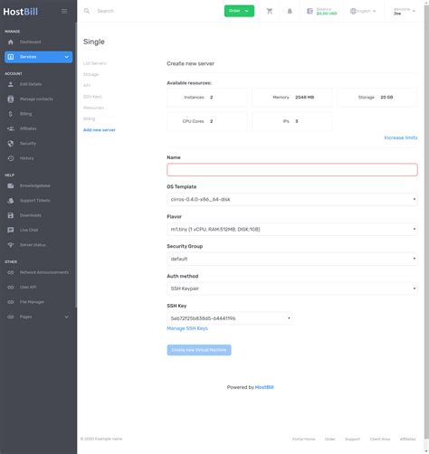 Openstack Hostbill Billing And Automation Software For Webhosts