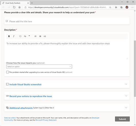 Overhauling The Visual Studio Feedback System Visual Studio Blog