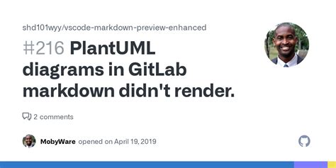 Plantuml Diagrams In Gitlab Markdown Didnt Render · Issue 216