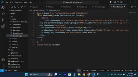 Sreram S On Linkedin React Newsapi Frontend