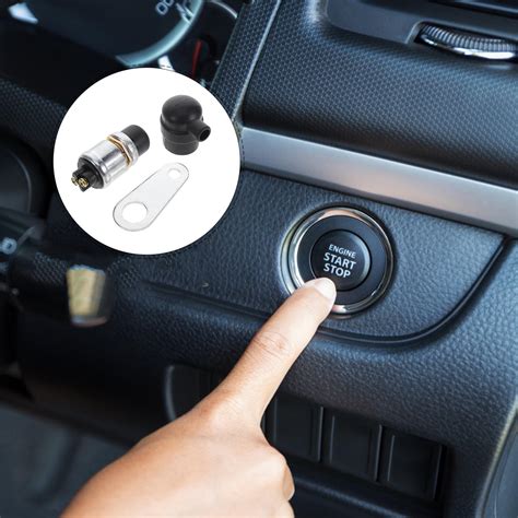 Masteelf Waterproof Engine Start Push Button Switch For Car With