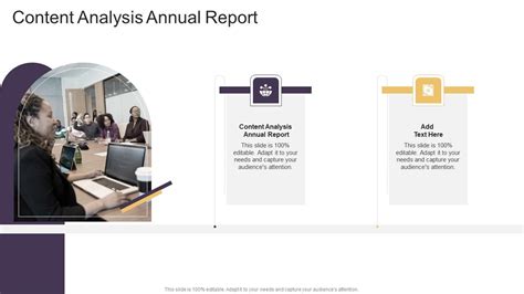 Content Analysis Annual Report In Powerpoint And Google Slides Cpb PPT Example