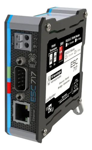 Conversor Modbus Tcp Modbus Rtu Serial Ethernet Esc717 B4 Parcelamento Sem Juros