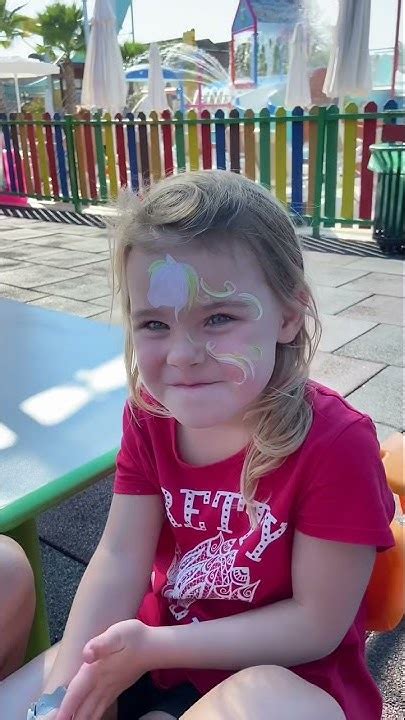 Рисунок на лице 🦄 Youtube