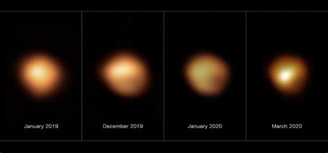 Betelgeuse Brightens By 50 Percent Will It Go Supernova Bbc Sky At