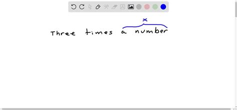 solved write an algebraic expression for each quantity let x represent