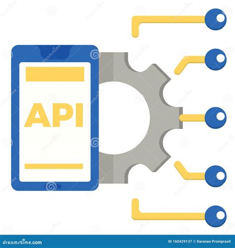 Application Programming Interface API Stock Illustration Illustration Of Development Concept