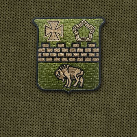 17th Infantry Regiment Buffalo Distinguished Unit Insignia Logo Patch