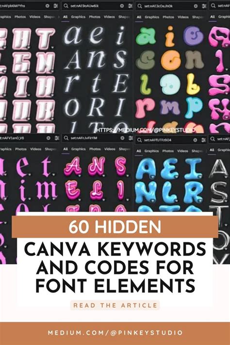 60 Hidden Canva Keywords And Codes For Fonts To Spice Up Your Designs