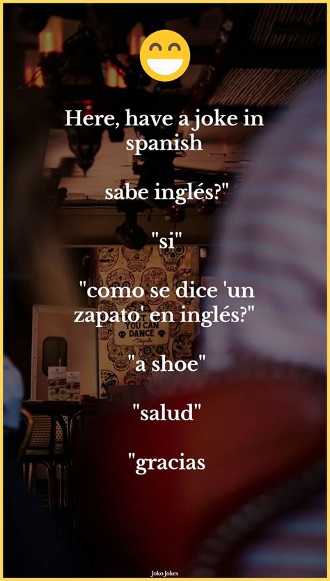Funny Jokes In Spanish And English