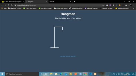 Github Ritwik Hangman