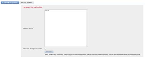 Backup Ftd On Firepower 4140 Cluster Cisco Community