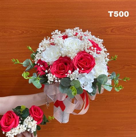 HOA SÁP CẦM TAY CÔ DÂU thuyngahoasap com