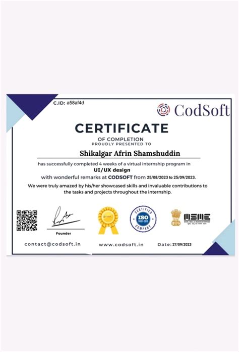 afrin shikalgar on linkedin codsoft learning internship