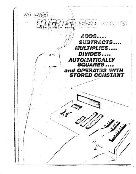 Technicalfeline Discrete TTL IC Desk Calculator