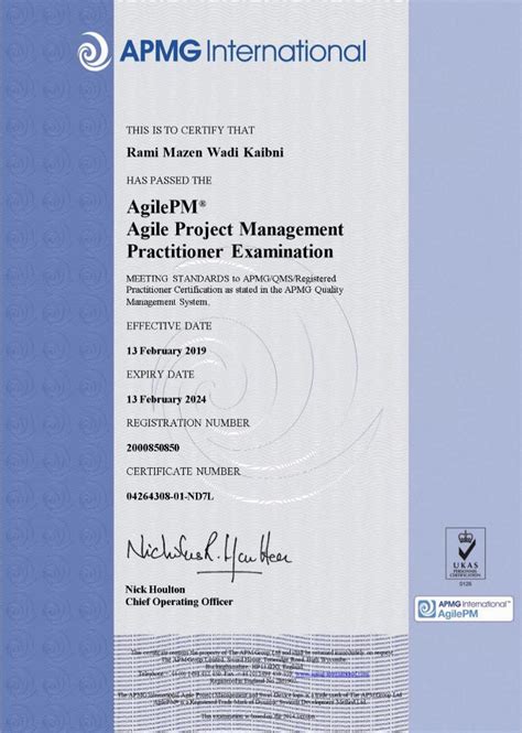 Agile Project Management Agilepm® Practitioner Rmk Coaching