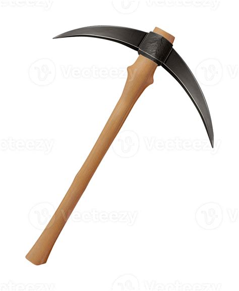 Pickaxe Isolated On Transparent Background PNG