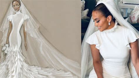 Jennifer Lopez Llevó 3 Bellísimos Vestidos De Novia Ralph Lauren En Su