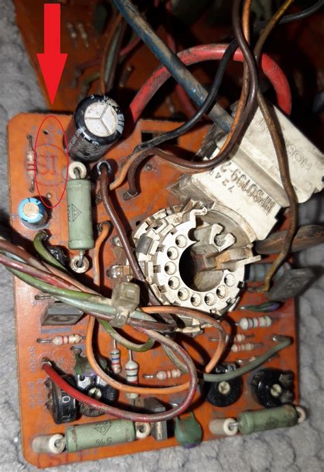 Hantarex Mtc 9000 Model 04 Can T Find Schematics To Identify A