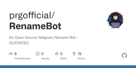 GitHub Prgofficial RenameBot An Open Source Telegram Rename Bot OUTDATED