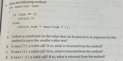 Solved Given The Following Code Image Below Question Chegg