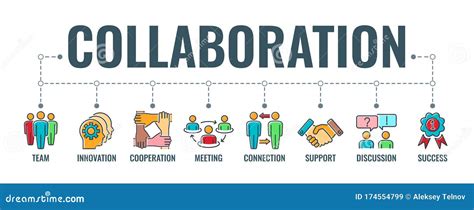 Collaboration Cartoons Illustrations And Vector Stock Images 693894