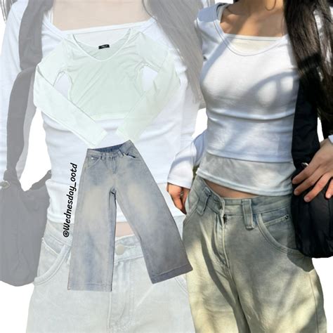 데일리 교복템 소프트 크롭 데일리 이너 긴팔티 3color 에이블리