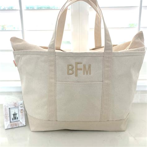Personalized Canvas Tote Bag Etsy