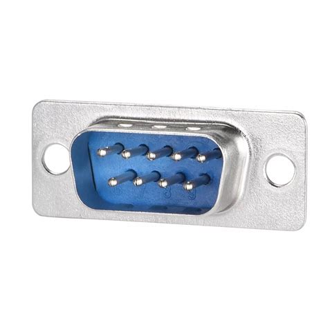 Male Db9 D Sub Connector Solder Type Flux Electronix