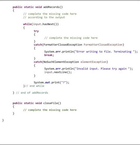 Solved Class Formatter This Class Provides Layout