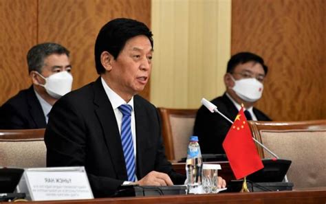 БНХАУ ын БХАТИХ ын Байнгын хорооны дарга Ли Жаньшү Монгол Улсын Их