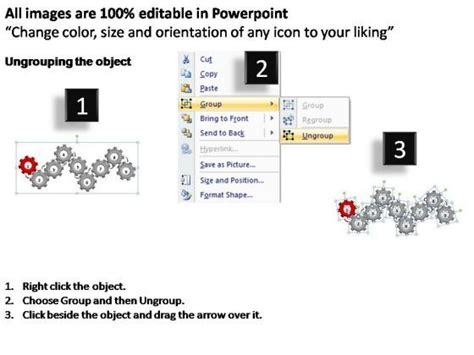 powerpoint presentation diagram gears ppt themes