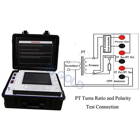 Gdva 405 Automatic Current Transformer And Potential Transformer Tester