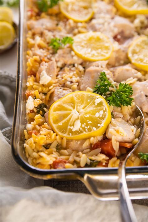 Easy Greek Chicken Casserole Meals With Maggie