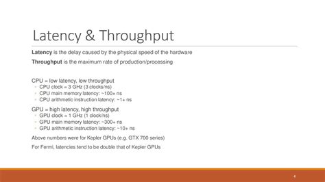 Lecture 4 GPU Memory Systems Ppt Download