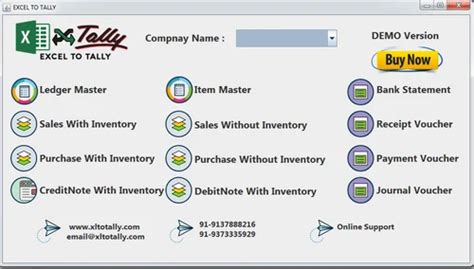 Excel Tally Software Basic Version At ₹ 4500piece Excel To Tally
