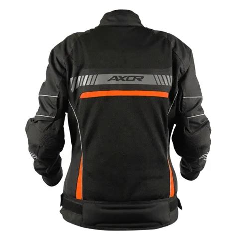 Axor Diva Black Black Orange Lady Riding Jacket Custom Elements