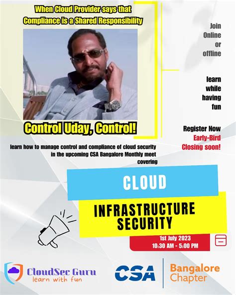 Cloud Security Alliance Bangalore Chapter On Linkedin Csa Csabangalore Cloudsecurityalliance