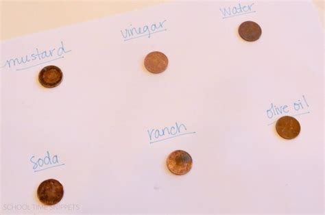 Cheap Kitchen Science Dirty Penny Experiment Babe Time Snippets