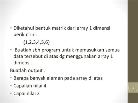 PPT TIPE DATA DAN ARRAY PowerPoint Presentation Free Download ID