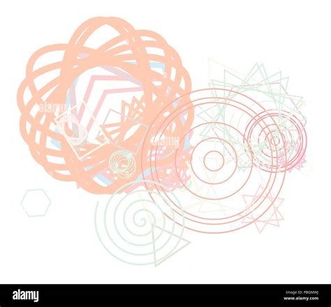 Geometric Conceptual Background Mixed Pattern For Design Vector Illustration Graphic Stock