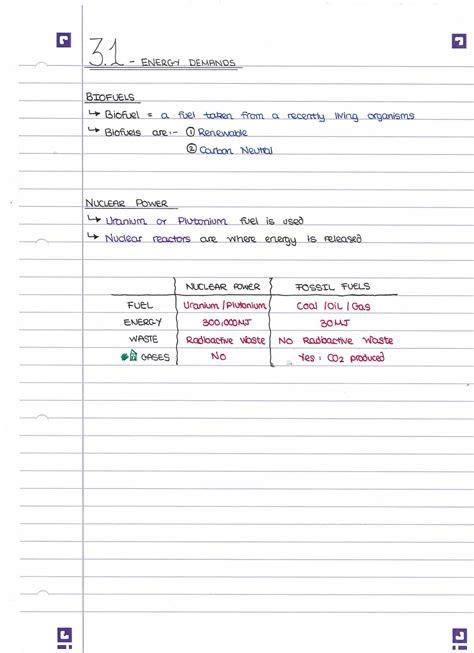 SOLUTION Aqa Gcse Physics P Revision Sheets Studypool