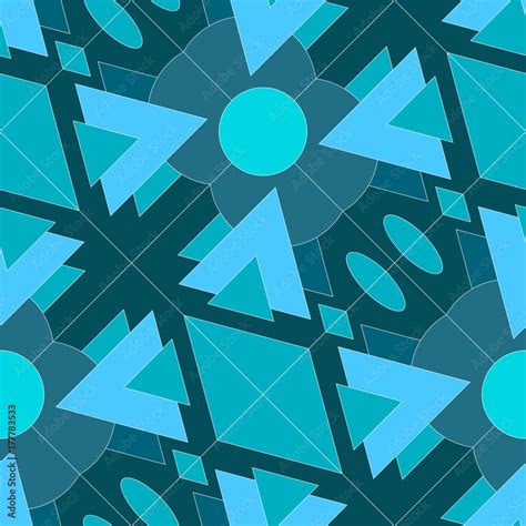 Blue Seamless Repeating Background