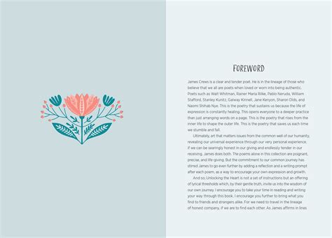 Unlocking The Heart Book By James Crews Mark Nepo Official