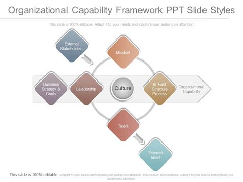 Organizational Capability Framework Ppt Slide Styles Template Presentation Sample Of PPT
