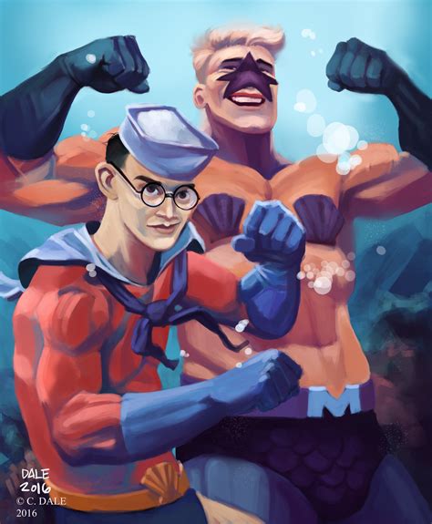Barnacle Boy Und Mermaid Man Auto