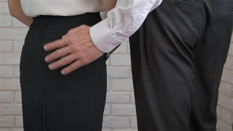 Boss Sex Harassment View Two Office Stock Footage Video Royalty Free