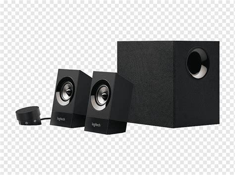 Logitech Z533 확성기 컴퓨터 스피커 서브 우퍼 Logitech Z333 스피커 서라운드 컴퓨터 스피커 소리 Png Pngwing